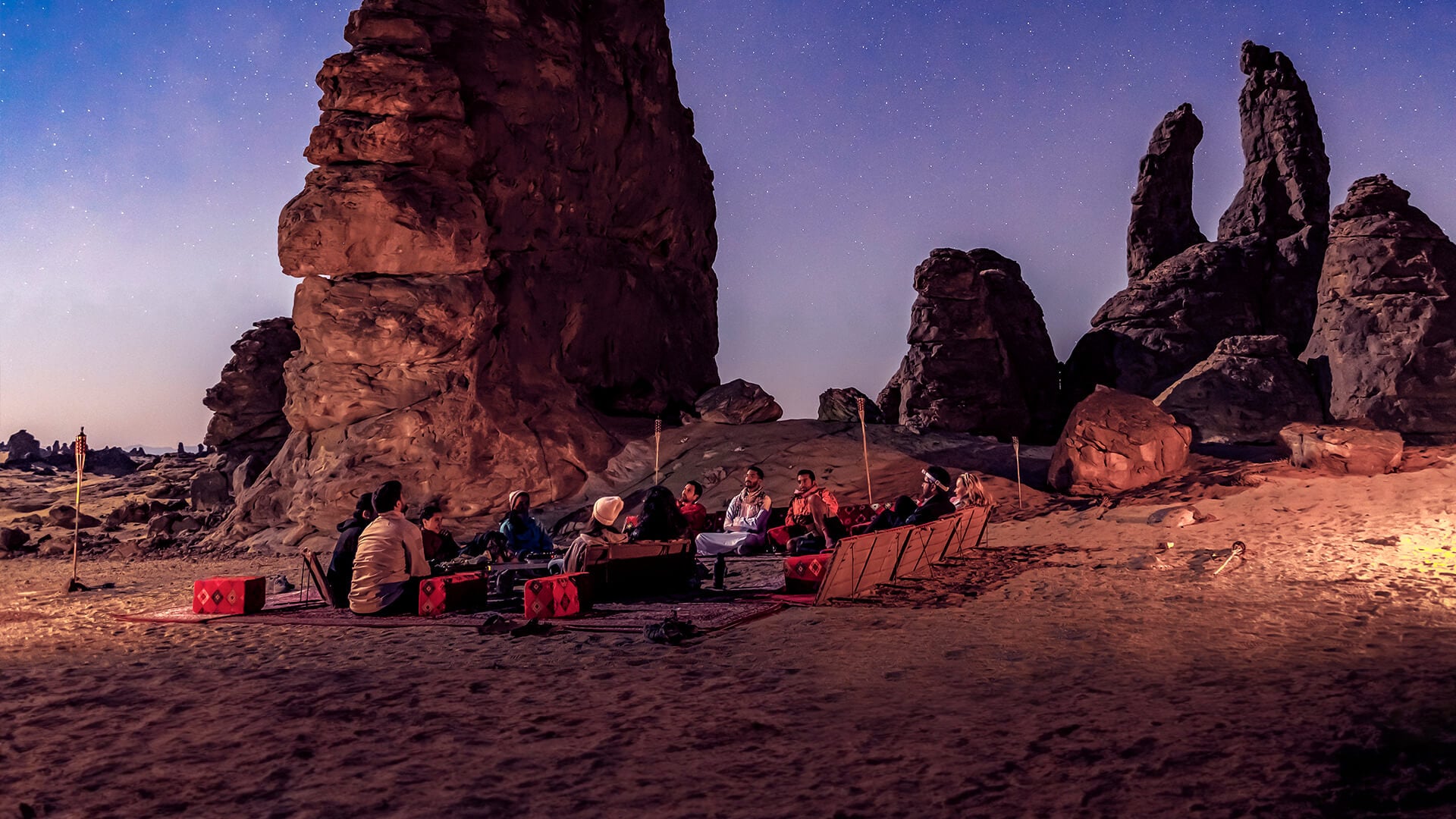 Stargazing at Gharameel | Things to Do | Experience AlUla