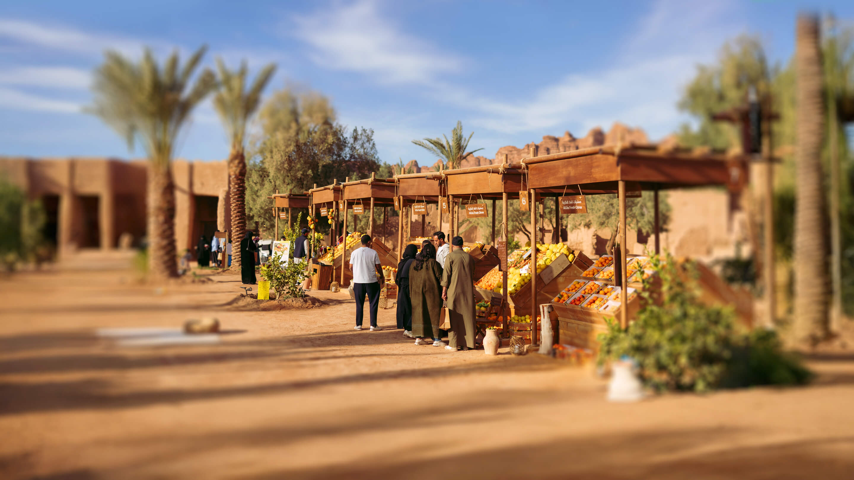 موسم الفواكة الصيفية في العلا | المهرجانات والفعاليات | استكشف العلا